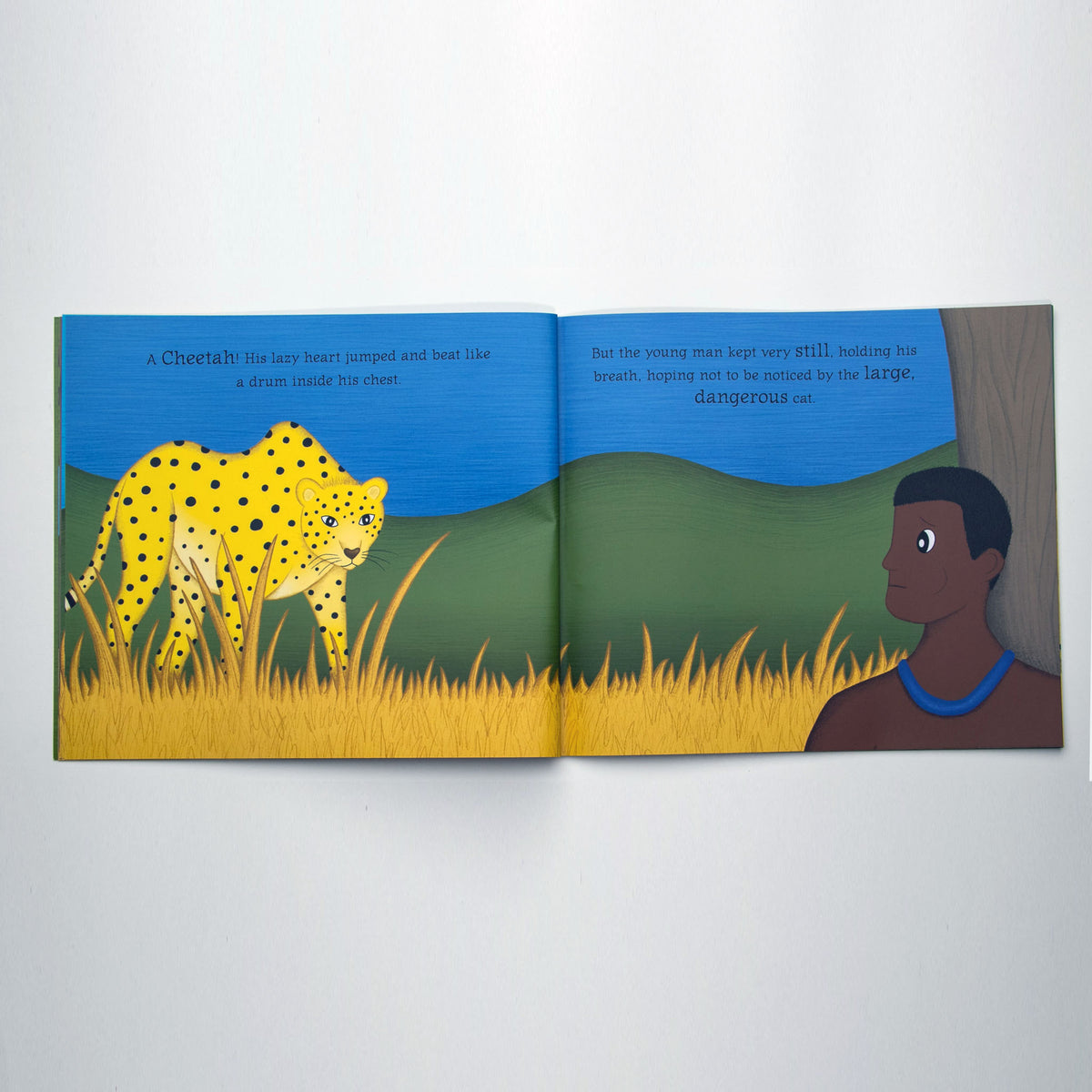 African Folklore Stories The Cheetah and the Lazy Hunter – ArtPublishers