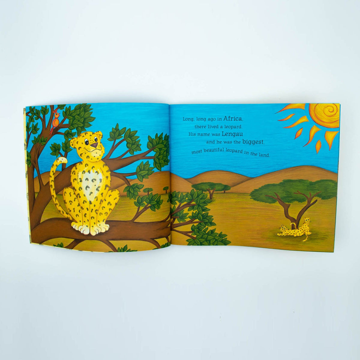 African Folklore Stories The Lucky Leopard English Story Book ...
